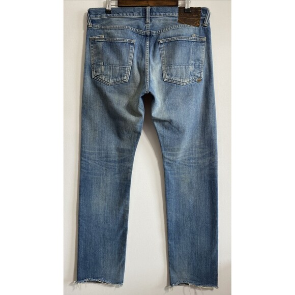 PRPS | Jeans | Prps Noir Jeans Mens 36x34 Blue Green Pink Yellow Rainbow Distressed Button Fly ...